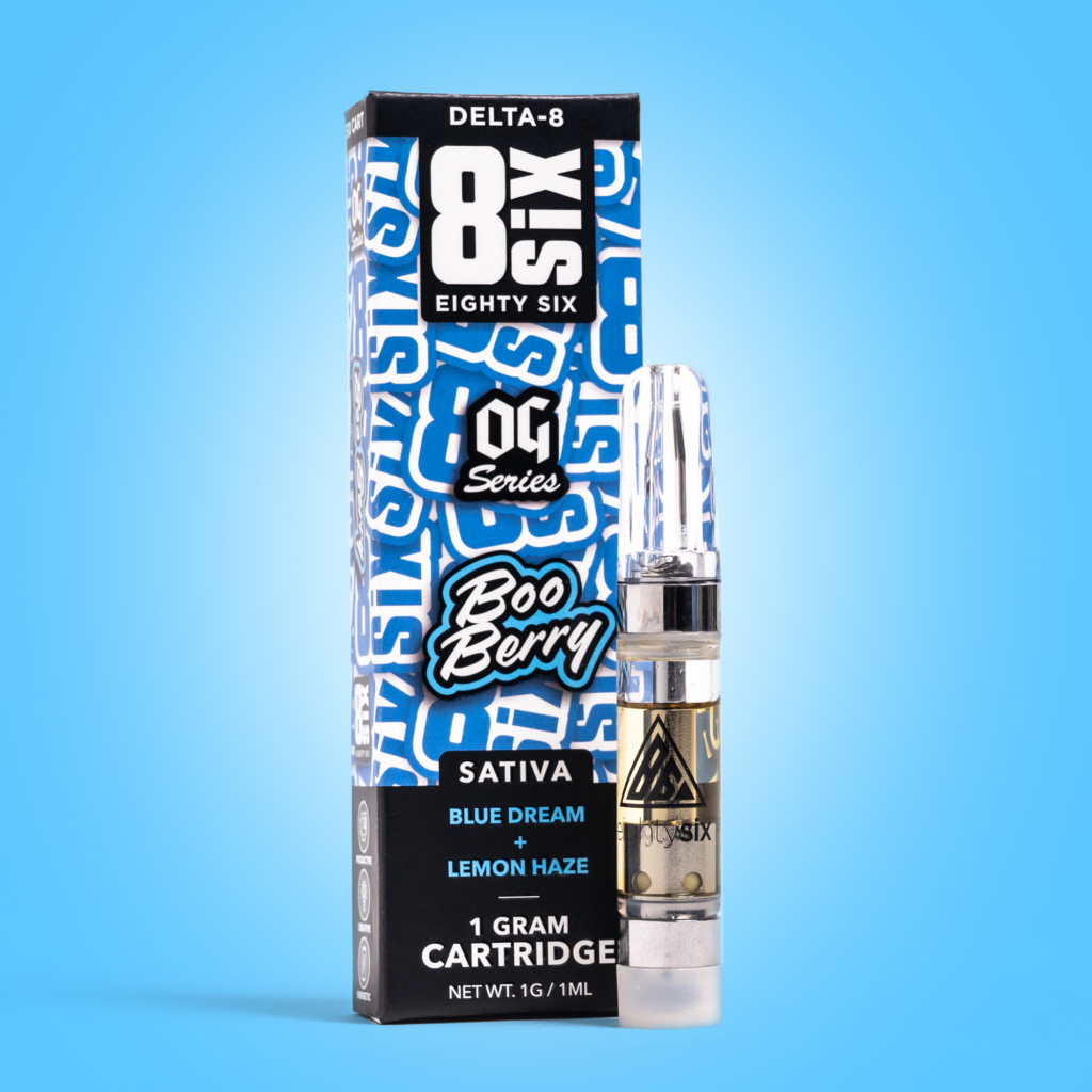 Boo Berry Delta-8 THC Vape Cartridge (Blue Dream) - 420 Buds Online